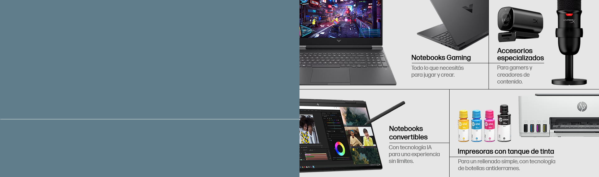 Notebooks, Desktops, Impresoras, Monitores, Tinta, Tóner y Accesorios ...